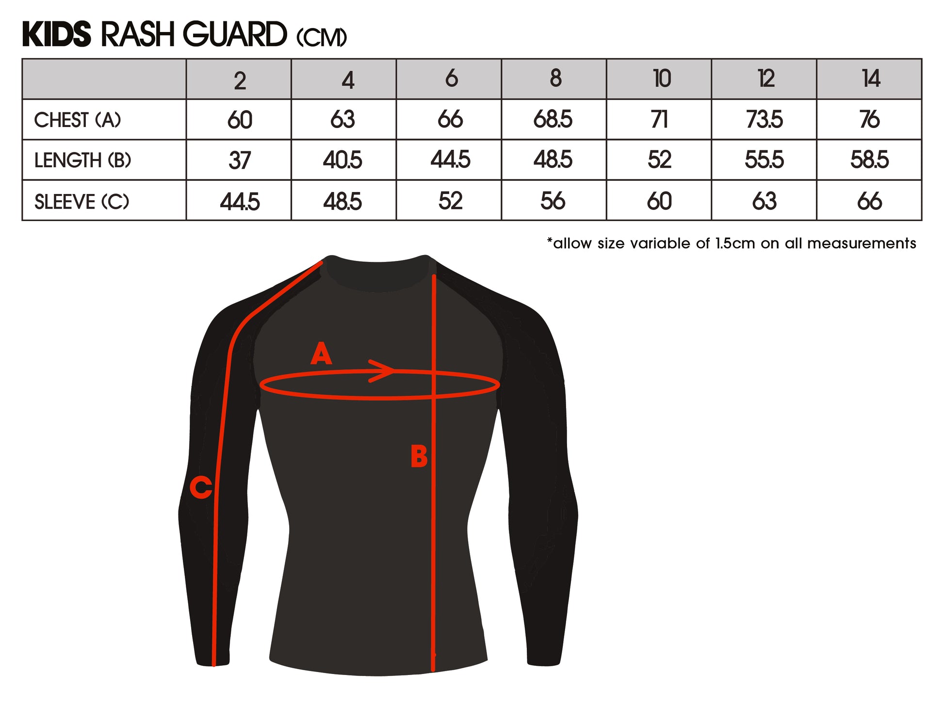 PERSEVERANCE Kids Rash Guard – Cage Kit Fight Wear